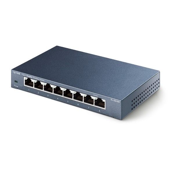 TL-SG108 8-Port 10/100/1000Mbps Desktop Switch, Computers & Tech, Parts ...