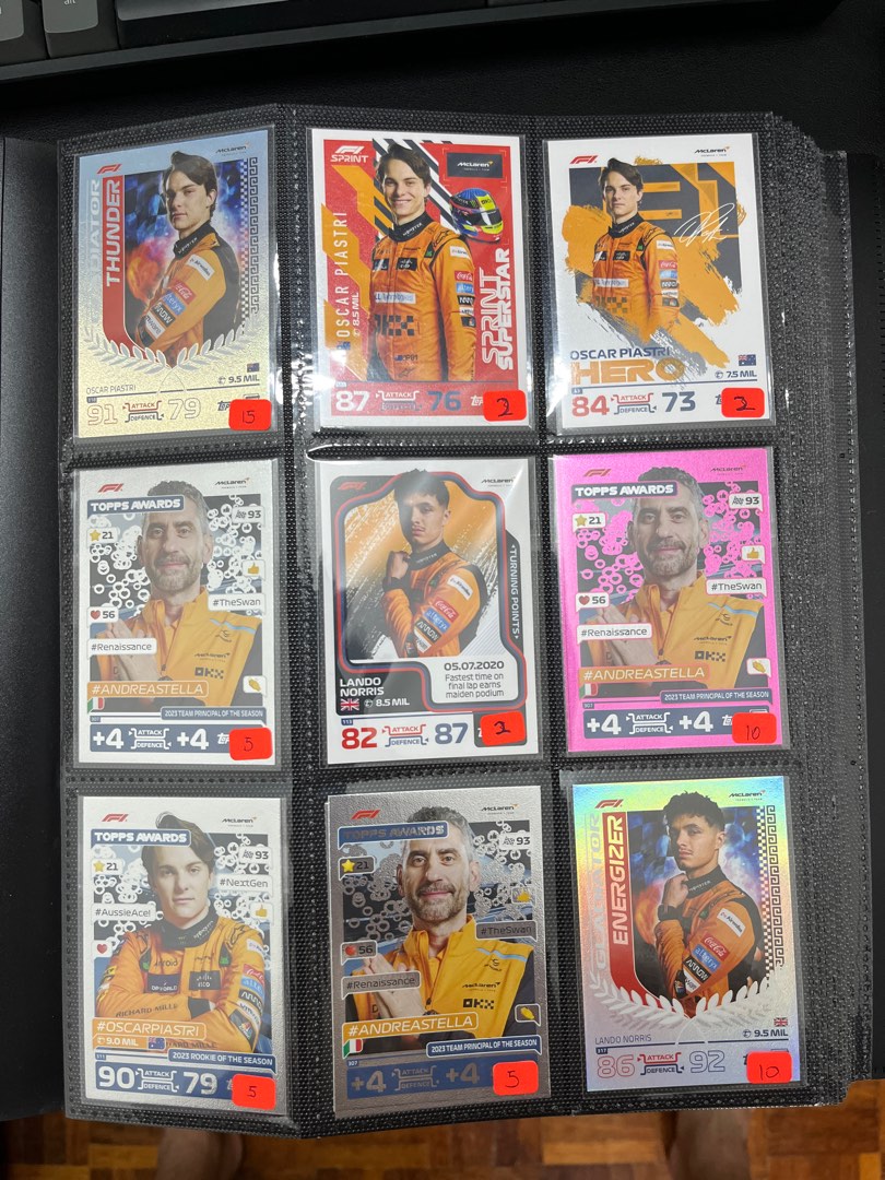 Topps Formula 1 2024 and 2025, Hobbies & Toys, Toys & Games on Carousell
