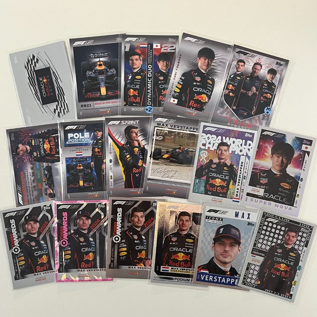 topps turbo attax 2025: red bull, Hobbies & Toys, Memorabilia ...