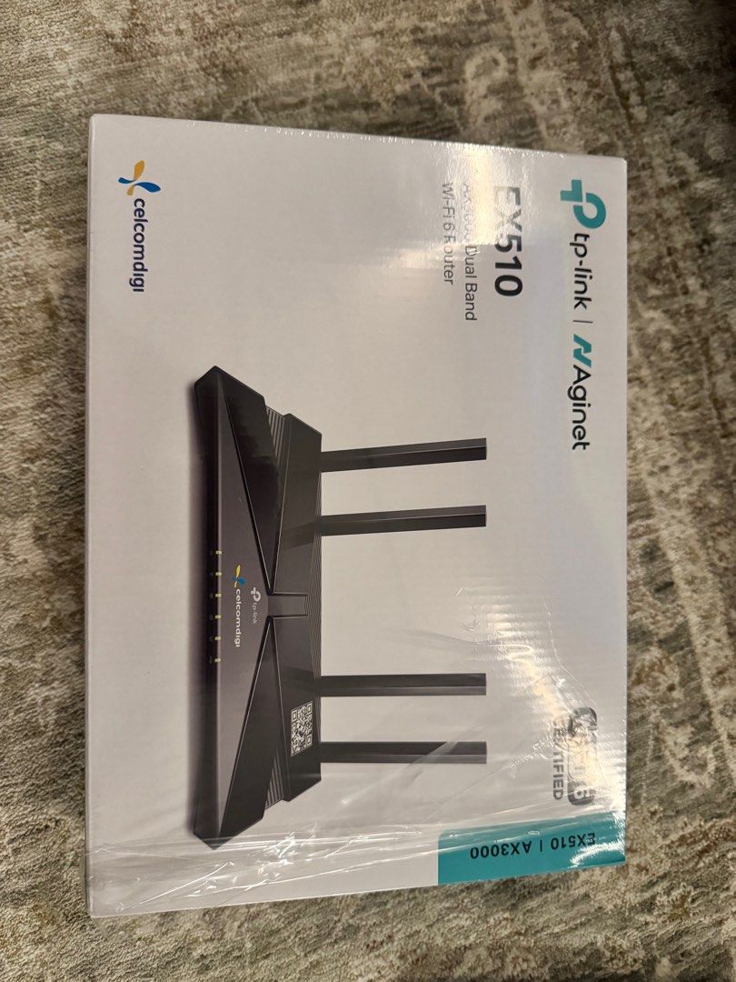 TP-Link EX510 AX3000 Dual Band Wi-Fi 6 Router, Computers & Tech, Parts ...