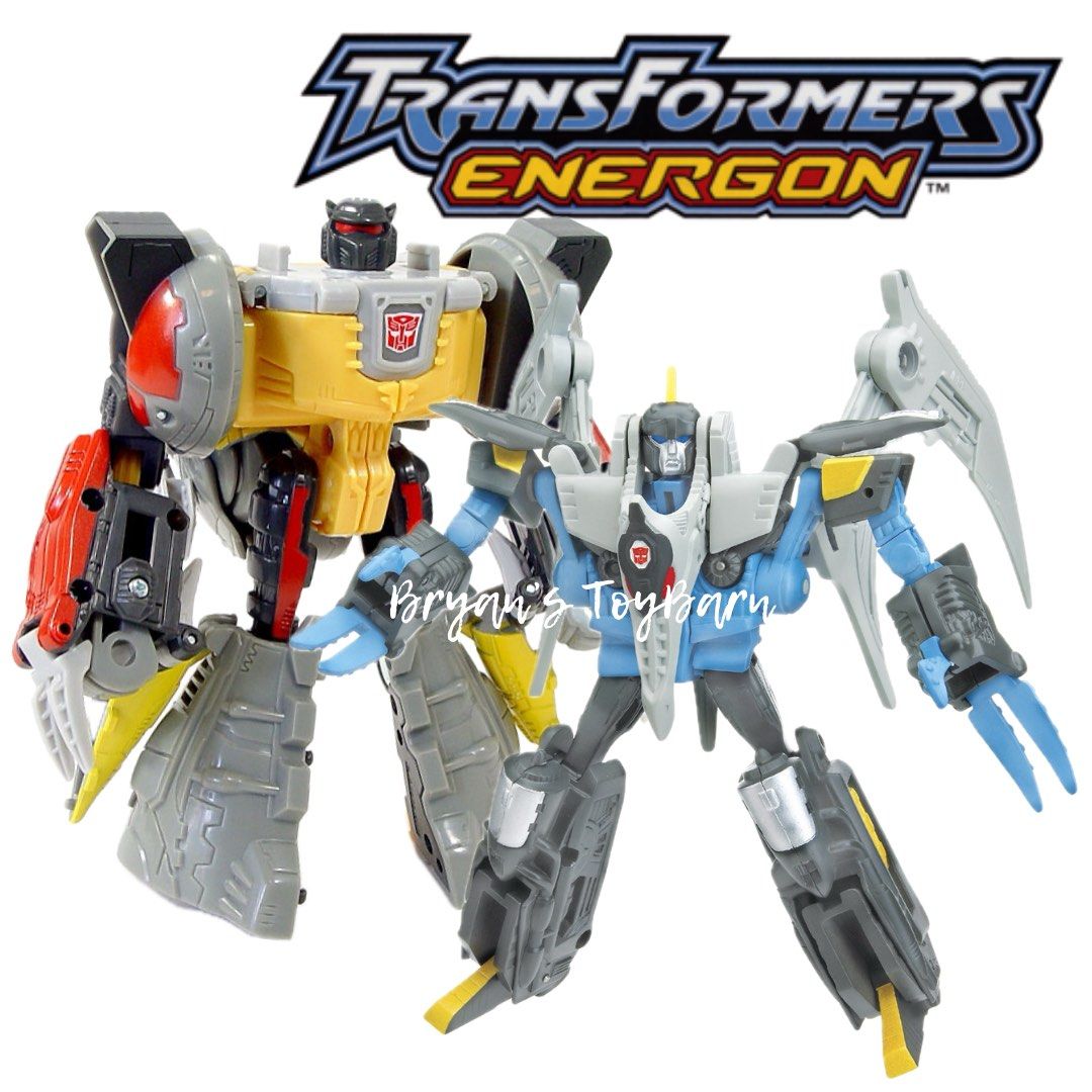 Transformers Energon Grimlock & Swoop Combiners The Powerlink Battle ...