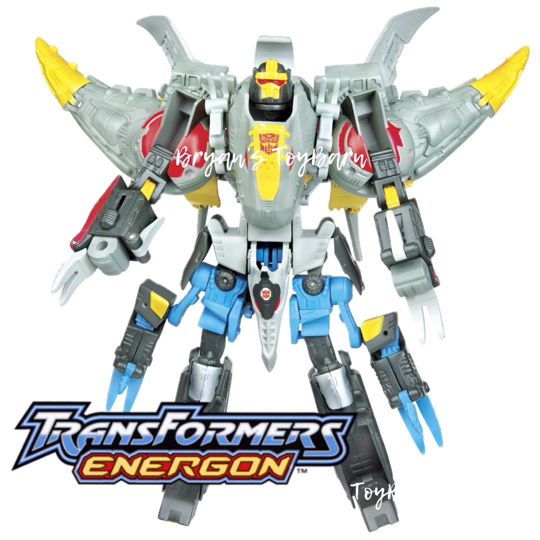 Transformers Energon Grimlock & Swoop Combiners The Powerlink Battle ...