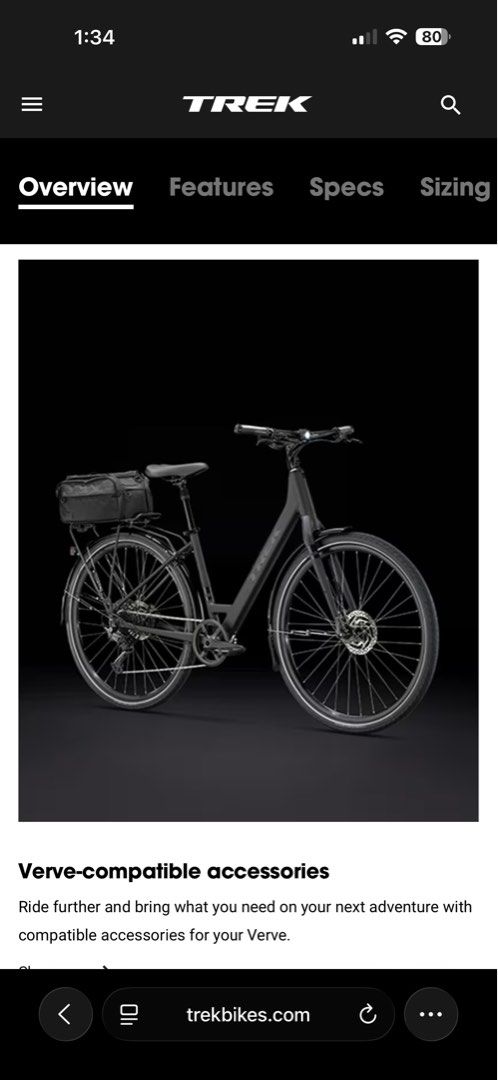 Trek Verve 1 Low step Gen 4 Hybrid Bike, Sports Equipment, Bicycles & Parts, Bicycles on Carousell