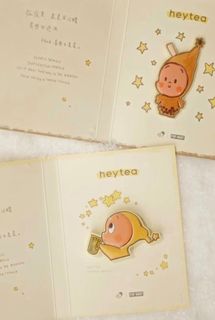 HEYTEA x Twinkle PopMart hey tea Pin, Hobbies & Toys, Memorabilia ...