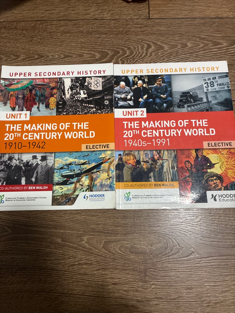 Upper Secondary History Textbook - The Making of the 20th Century World ...
