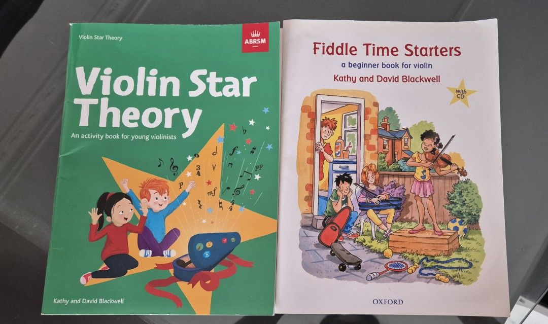 Violin Star Theory & Fiddle Time Starters, Hobbies & Toys, Music ...