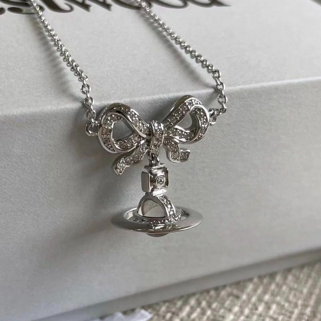 Vivienne Westwood Silver Bell Necklace, Women's Fashion, Jewelry ...