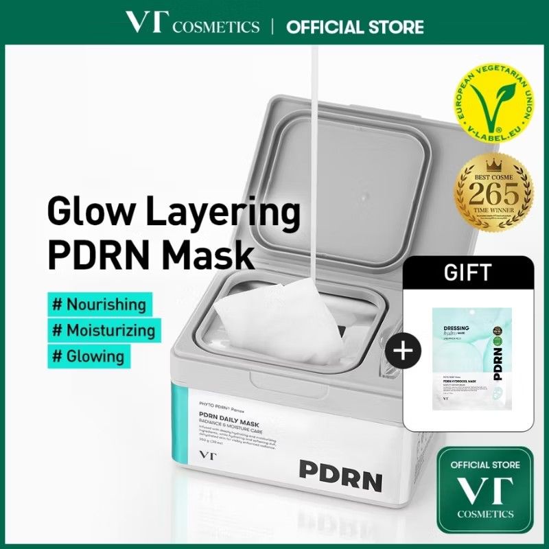 VT Cosmetics Glow Layering PDRN Mask, Beauty & Personal Care, Face ...