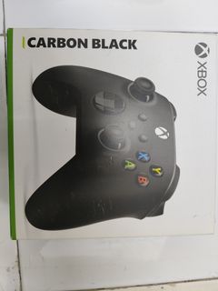 Xbox Carbon Black Wireless Controller, Video Gaming, Gaming Accessories ...