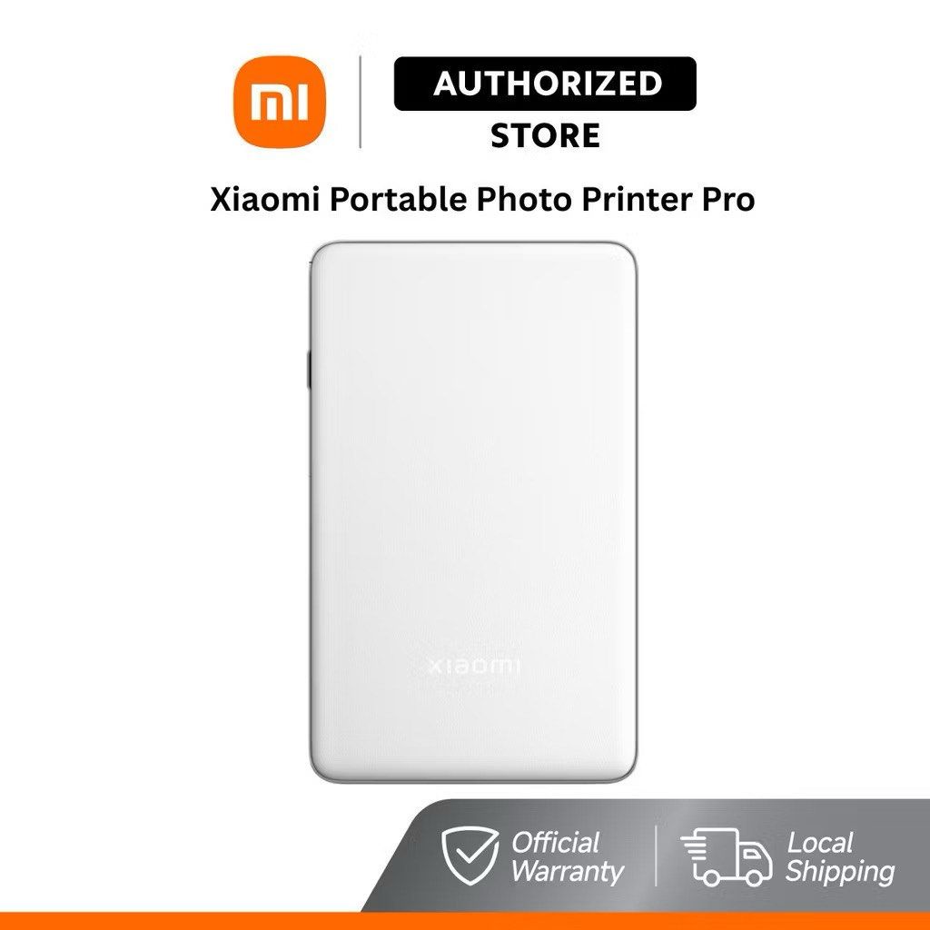 Xiaomi Portable Photo Printer Pro - White with 50pcs Refill Pack ...
