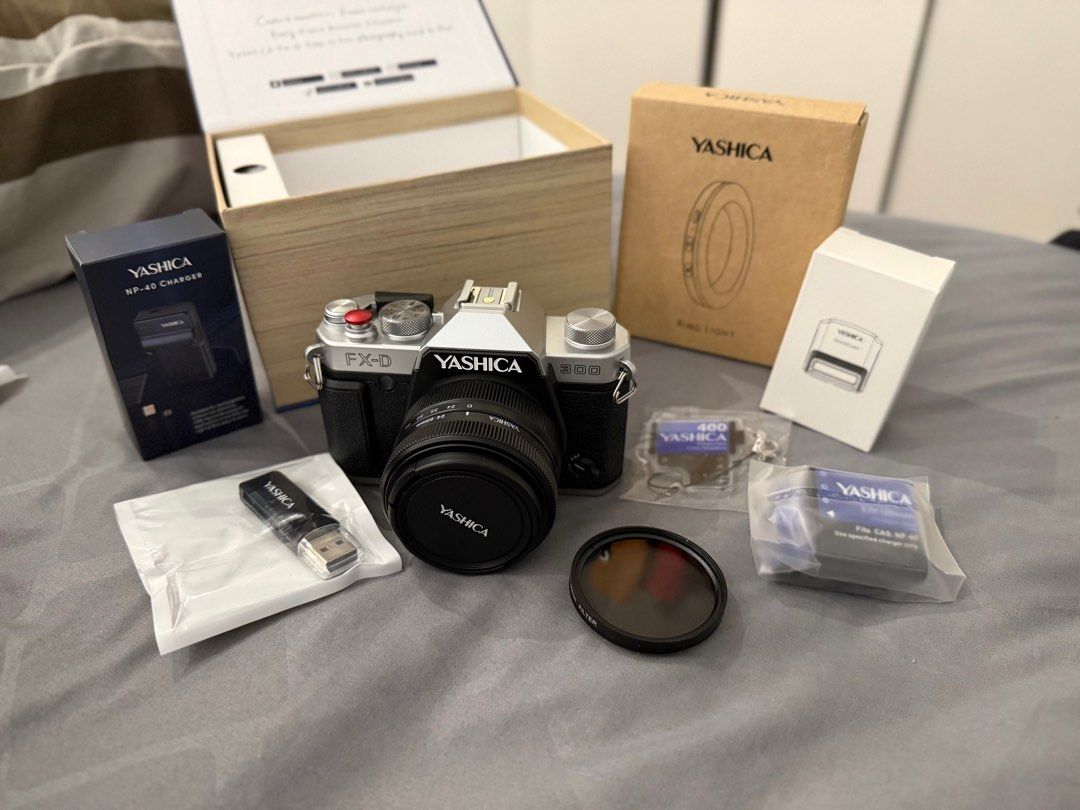 Yashica FX-D 300 Digital Mirrorless Camera - Underutilized (Full Box ...