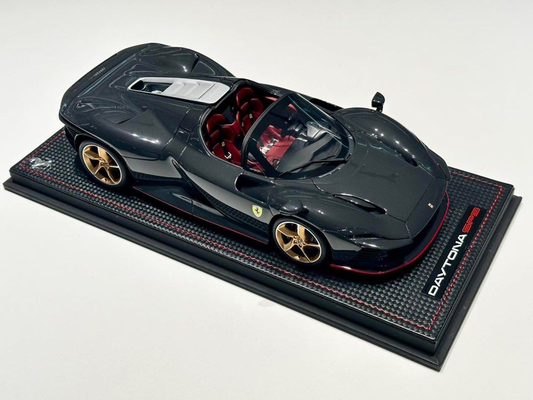 1/18 MR Models Ferrari SP3 Daytona Full Carbon Fiber, Hobbies & Toys ...