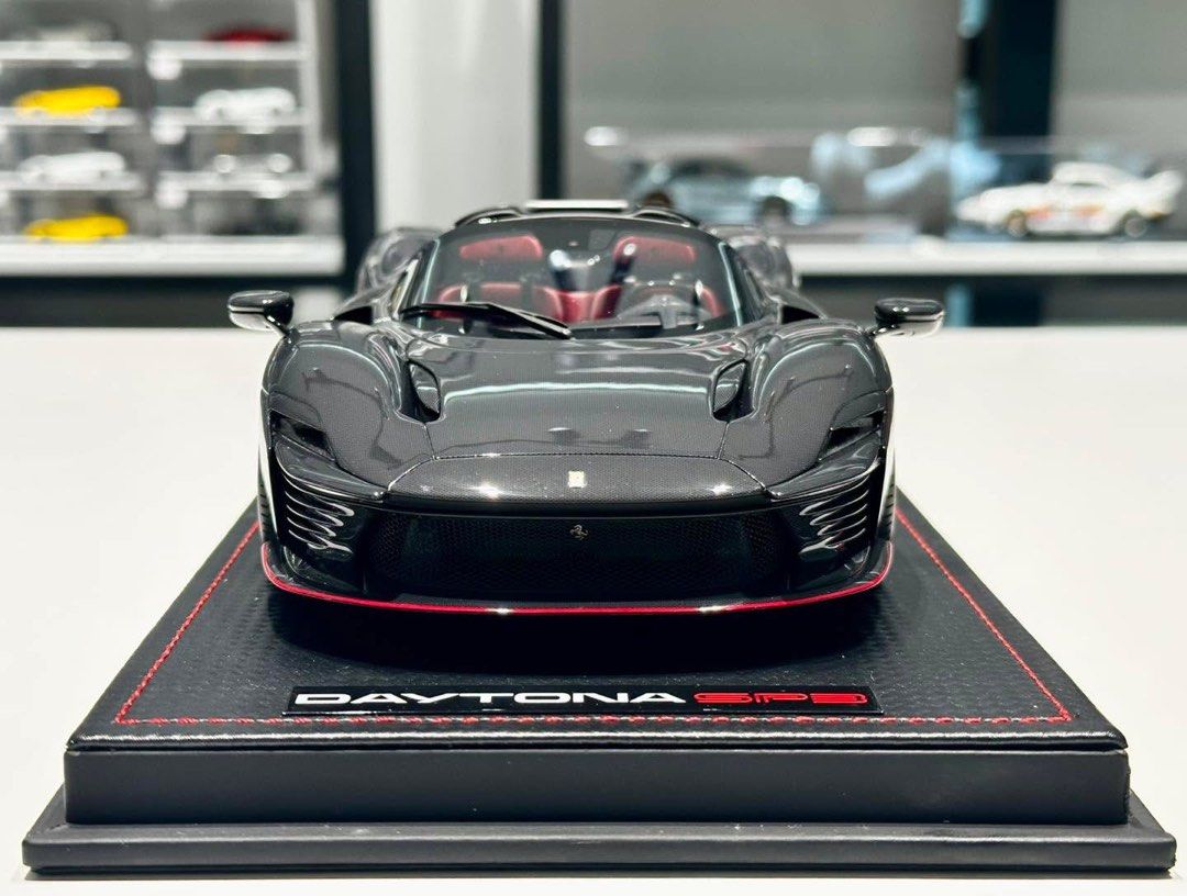 1/18 MR Models Ferrari SP3 Daytona Full Carbon Fiber, Hobbies & Toys ...