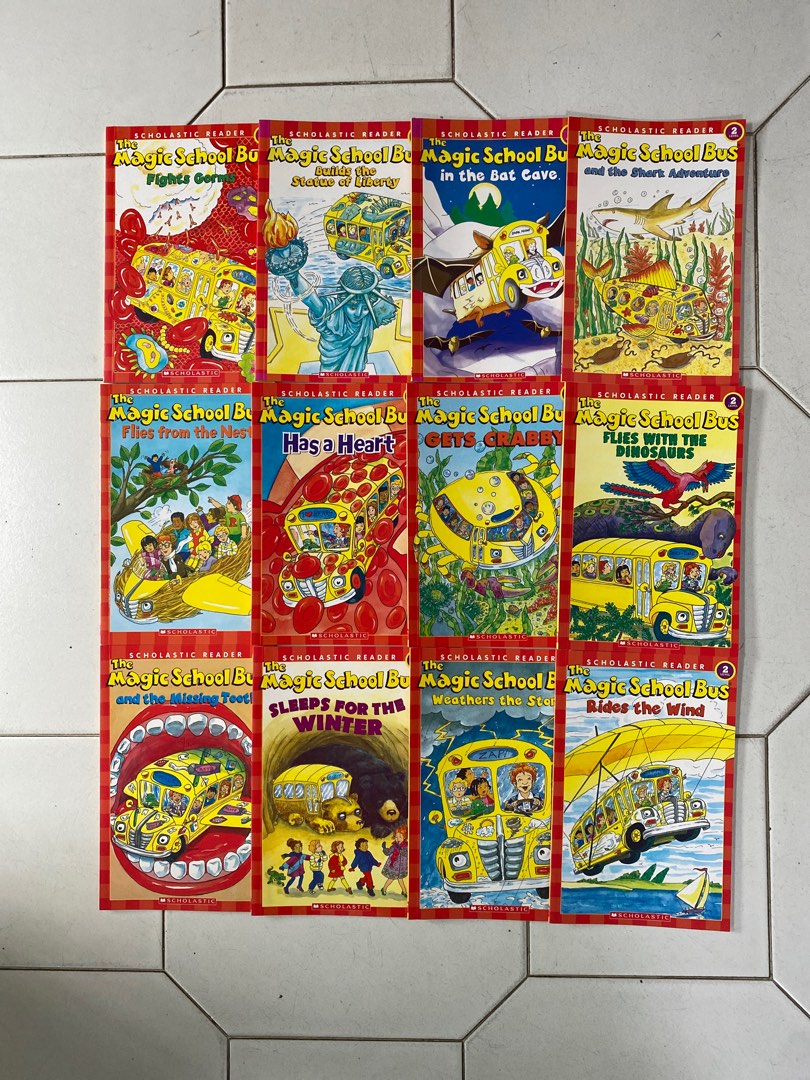 12 X (bundle of 12) The Magic School Bus Books as shown, Hobbies & Toys ...