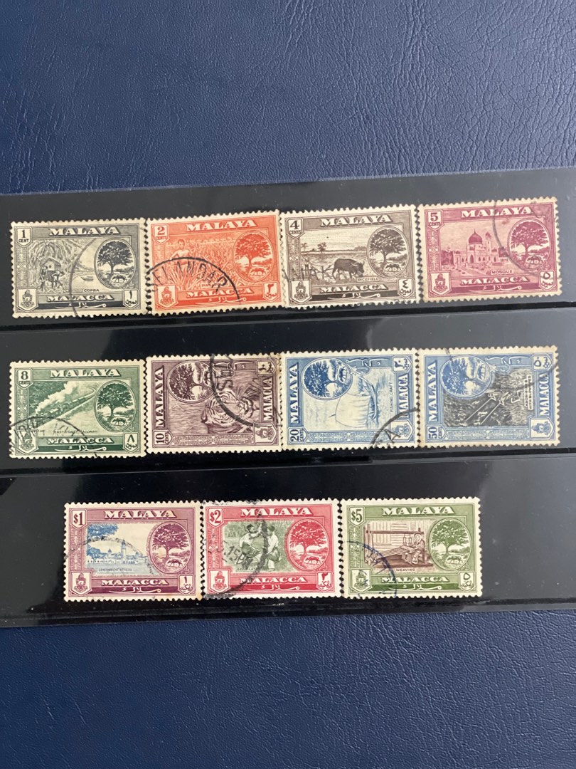 1960 Malaya Malacca Definitive Series F/ Set VF. Used, Hobbies & Toys ...