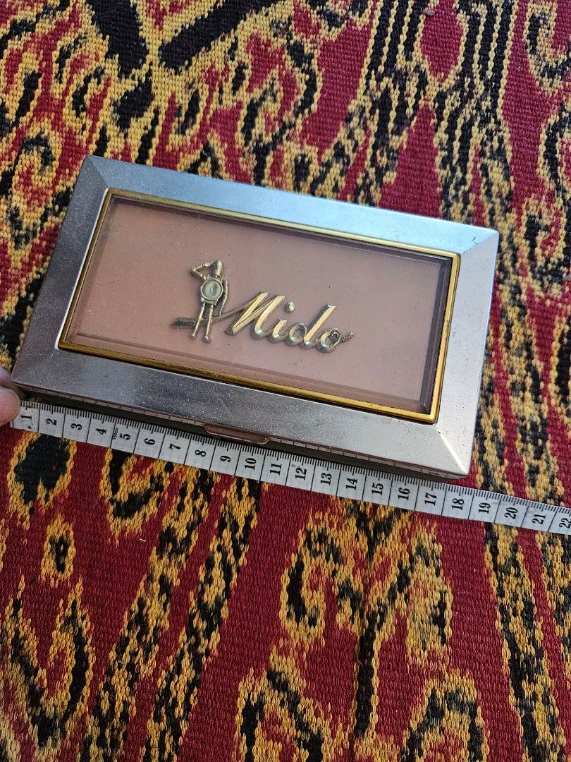 1960s-70s Vintage Mido Oceanic Star Iconic Mascot Gold Robot with Watch ...