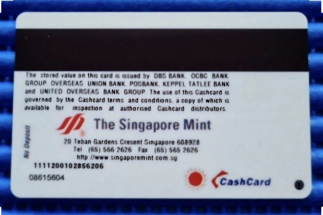 2000 Singapore Lunar Year of the Dragon Cashcard with Folder, Hobbies ...