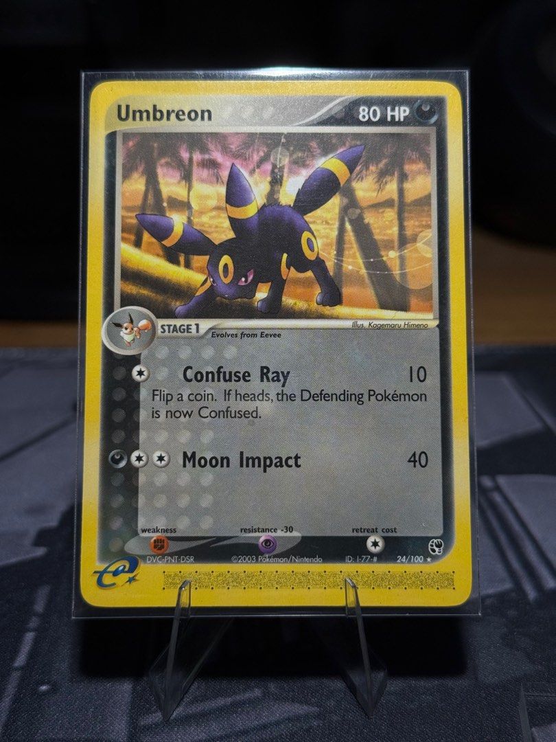 2003 Vintage Umbreon 24/100 Sandstorm Pokemon Ex, Hobbies & Toys, Toys ...