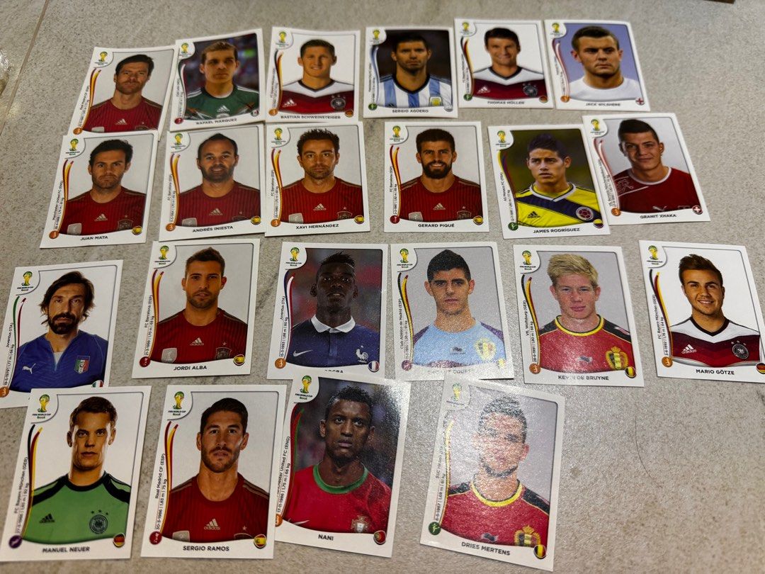2014 FIFA World Cup Panini Sticker Collection, Hobbies & Toys, Toys ...