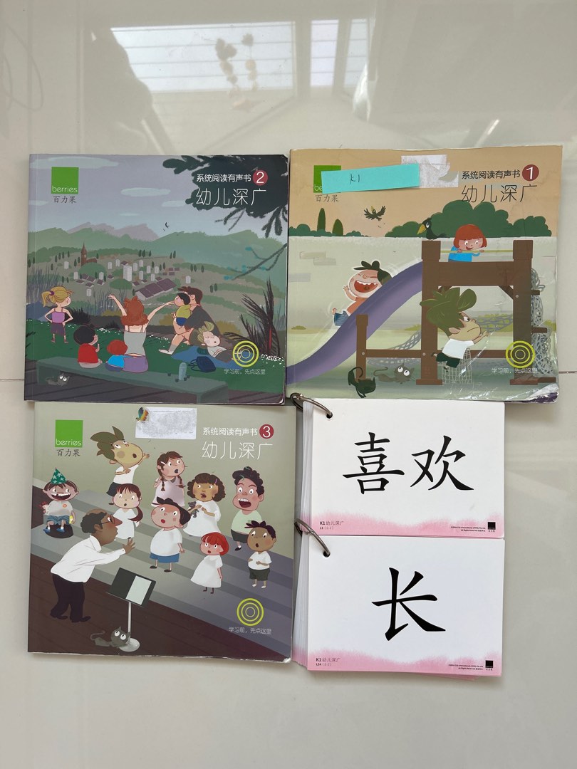 2024 K1 Berries full textbook + flash cards Set, Hobbies & Toys, Books ...