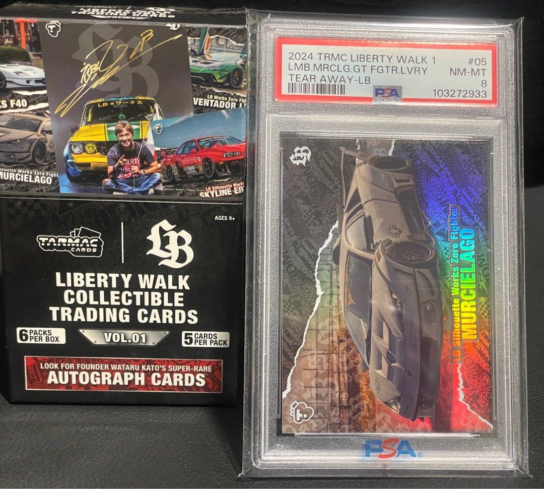 2024 Tarmac Liberty Walk Murcielago Trading Card PSA 8, Hobbies & Toys ...
