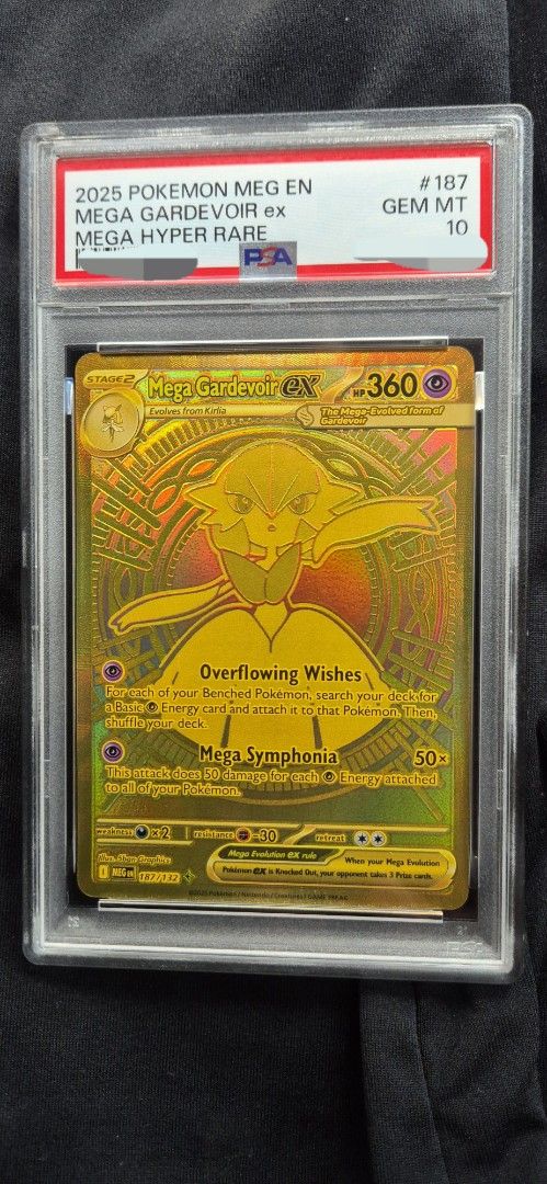 2025 Pokemon Mega Gardevoir EX Hyper Rare PSA 10, Hobbies & Toys, Toys ...