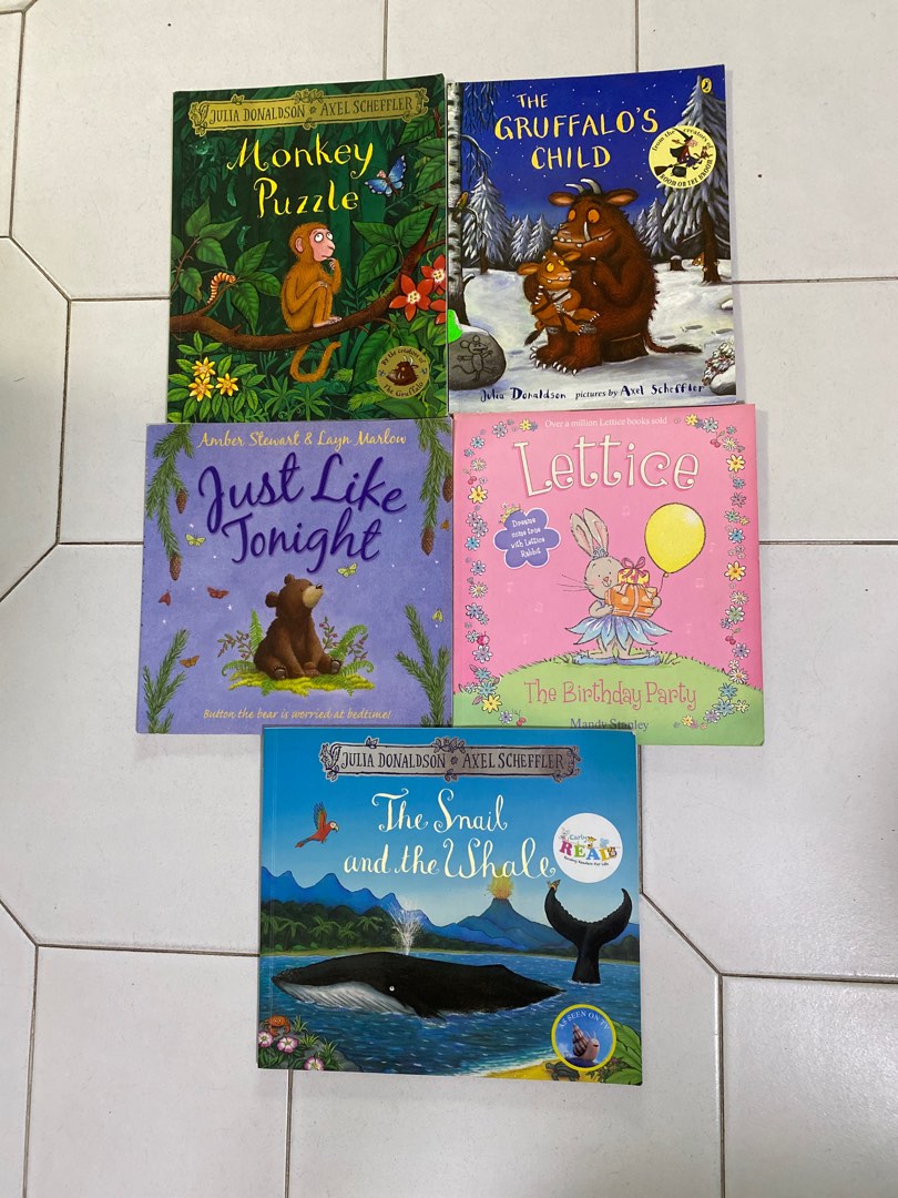 5 X ( bundle of 5) Julia Donaldson & others books etc, Hobbies & Toys ...