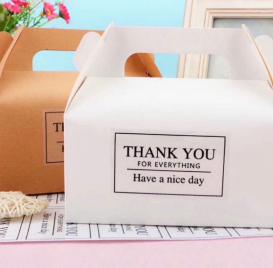 8.5 x 5cm Transparent Thank You For Everything Label Sticker, Hobbies ...