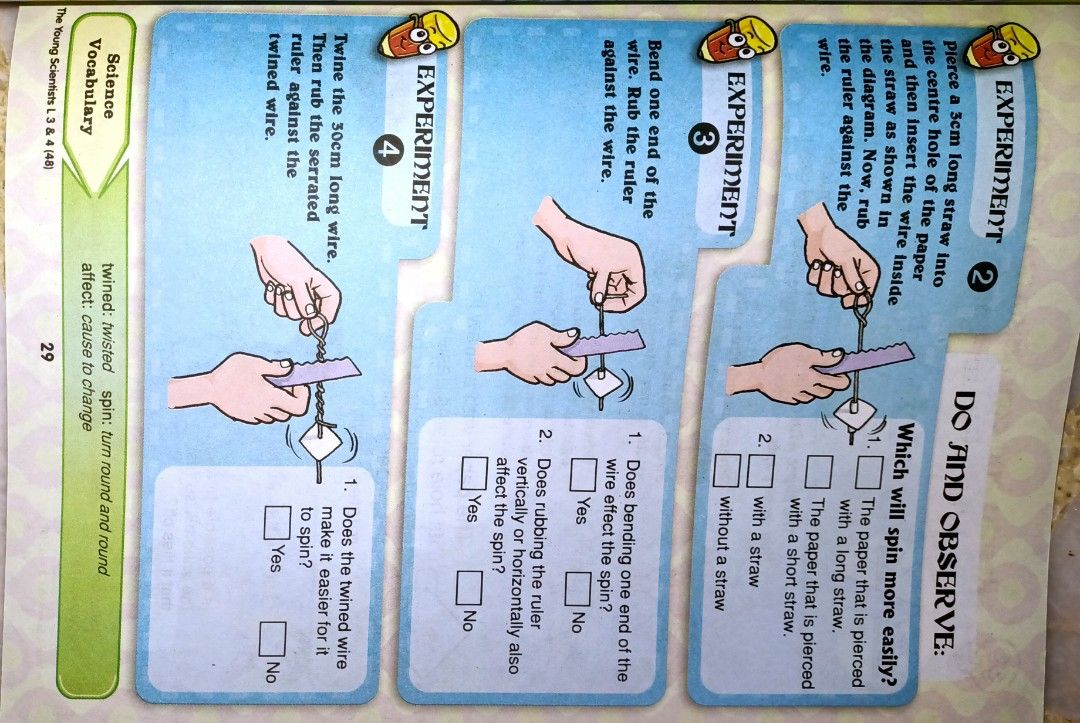 8 The Young Scientist level 3 & 4 free post, Hobbies & Toys, Books ...