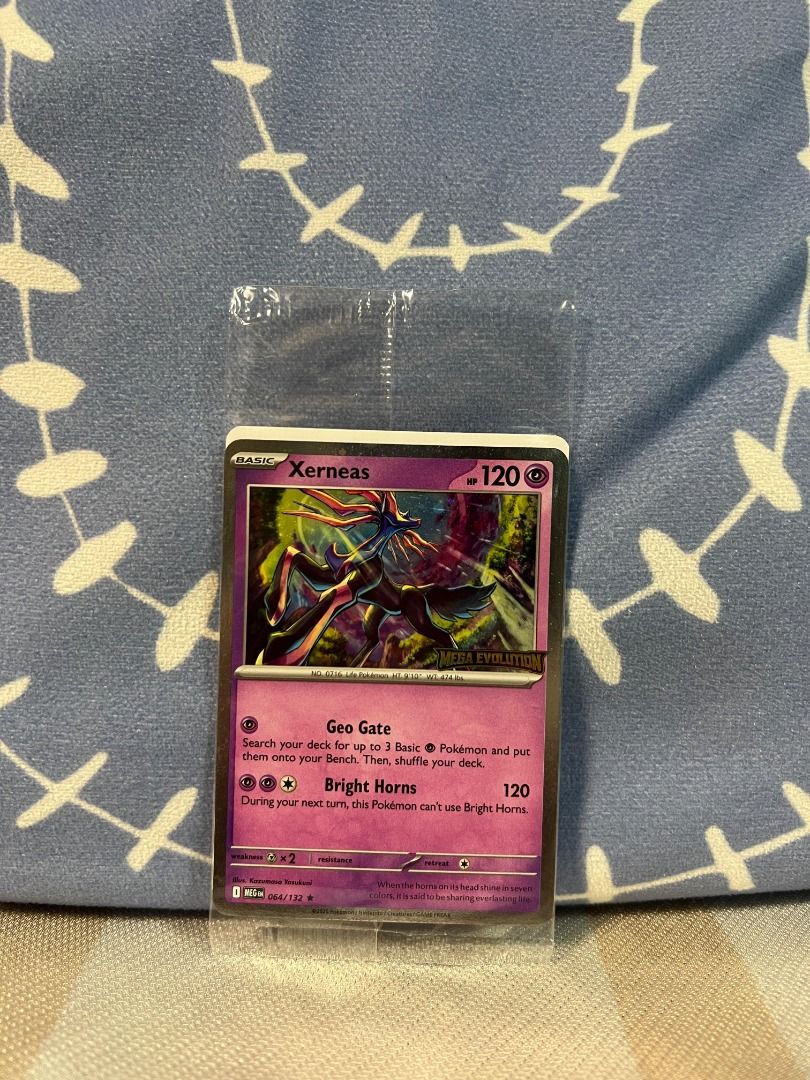 xerneas mega evolution stamped