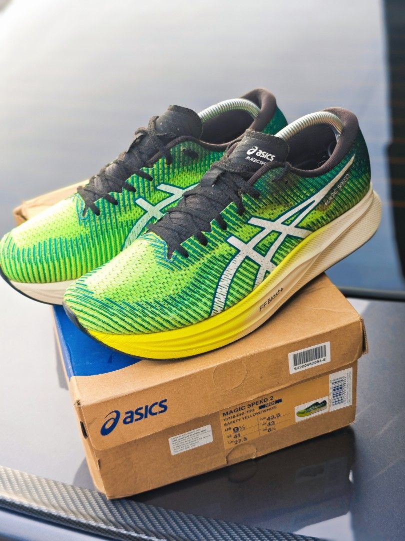🔥 ASICS Magic Speed 2 27.5cm | Carbon Plate Racing Shoes | Original ...