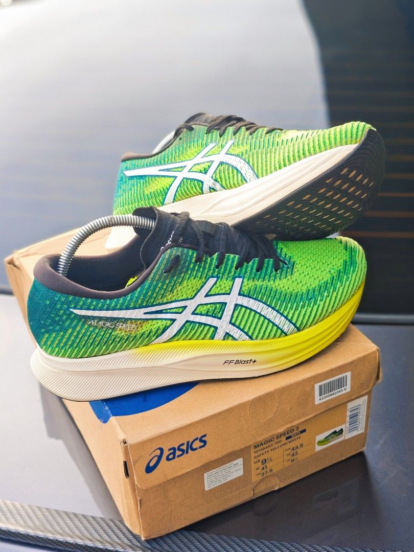 🔥 ASICS Magic Speed 2 27.5cm | Carbon Plate Racing Shoes | Original ...