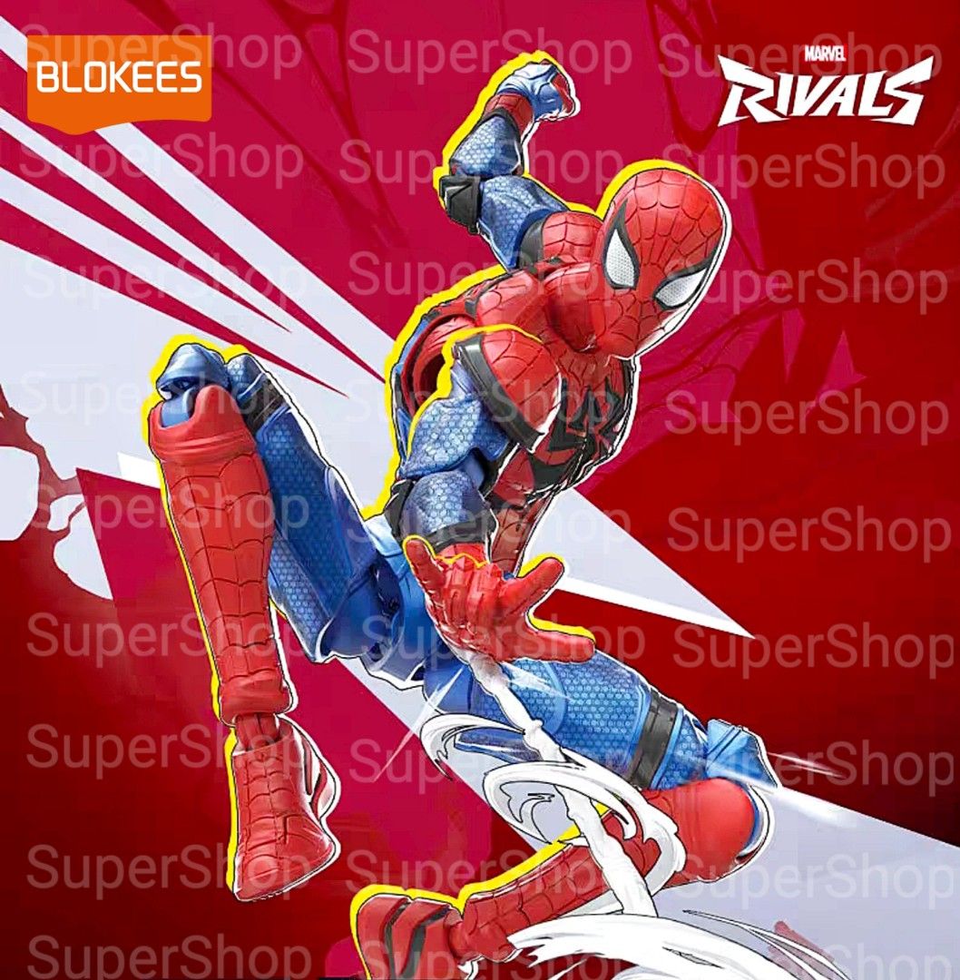 🔥 Blokees Champion Class Marvel Rivals Spider-Man - [ SPIDER-MAN ...