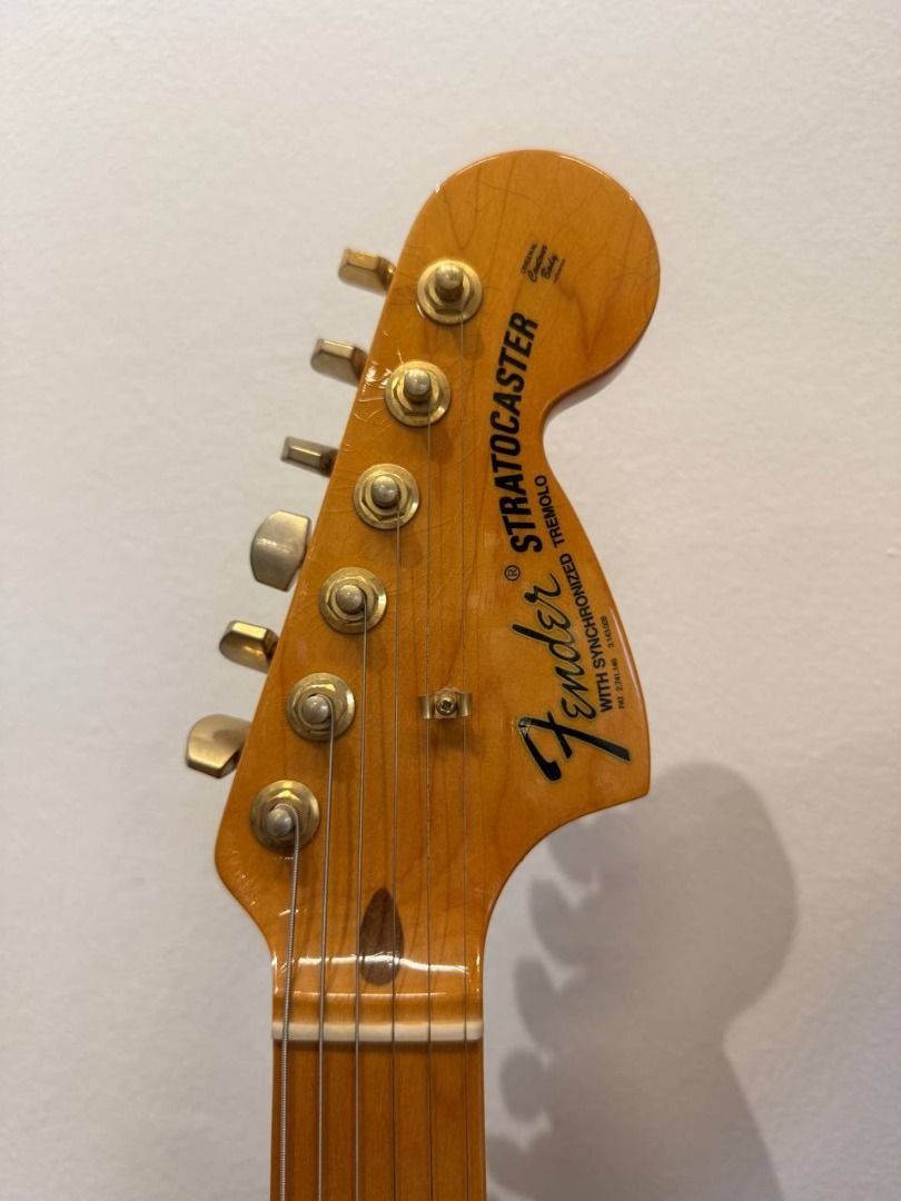 Fender Limited Edition Bruno Mars Stratocaster Electric Guitar, Maple ...