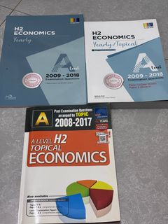 A Level H2 Economics Exam Questions & Answers, Hobbies & Toys, Books ...