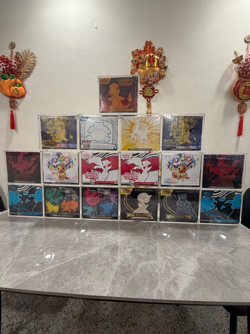 Acrylic Magnetic ETB Casing, Hobbies & Toys, Toys & Games on Carousell