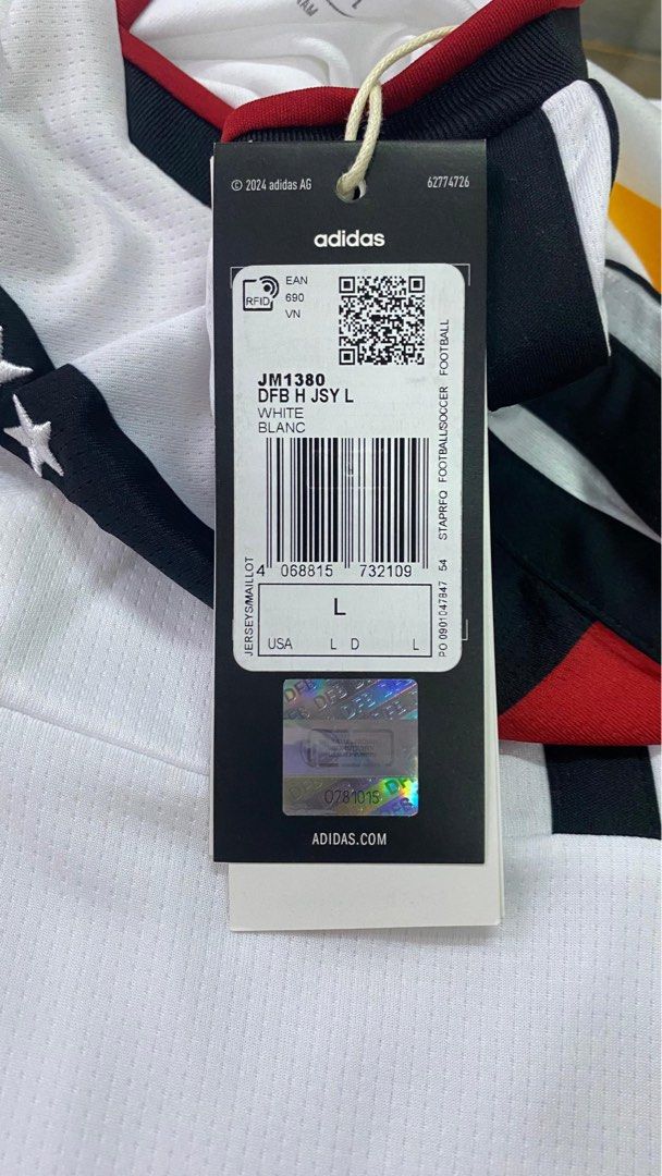 Adidas Germany 2026 DFB Jersey Long Sleeve, Men's Fashion, Activewear ...