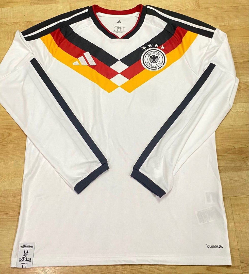 Adidas Germany 2026 DFB Jersey Long Sleeve, Men's Fashion, Activewear ...