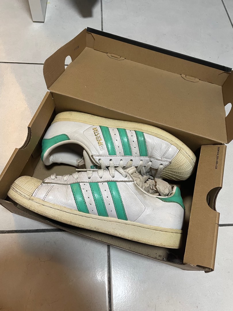 Adidas superstar trace green, Men's Fashion, Footwear, Sneakers on ...