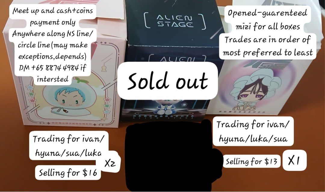 Alien Stage Blind Box Figures - Trading/Selling, Hobbies & Toys ...