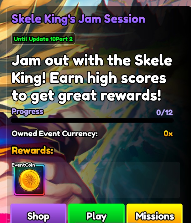 Anime Vanguards skele代打??? 打完total有250個幣,可以換"reroll,corruption crystal ...