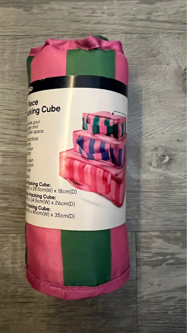 Anko 3-Piece Packing Cube Set, Hobbies & Toys, Toys & Games on Carousell