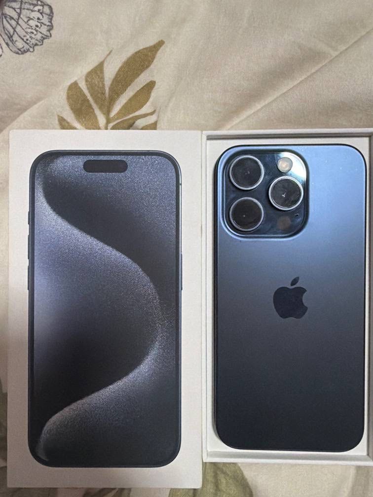 Apple iPhone 15 Pro - Titanium Blue - 128GB, Mobile Phones & Gadgets ...