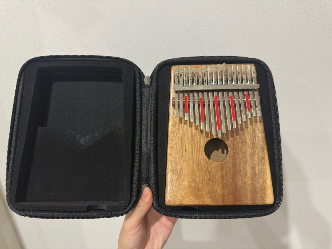 April Yang Kalimba 17 Keys with Case, Hobbies & Toys, Musical ...