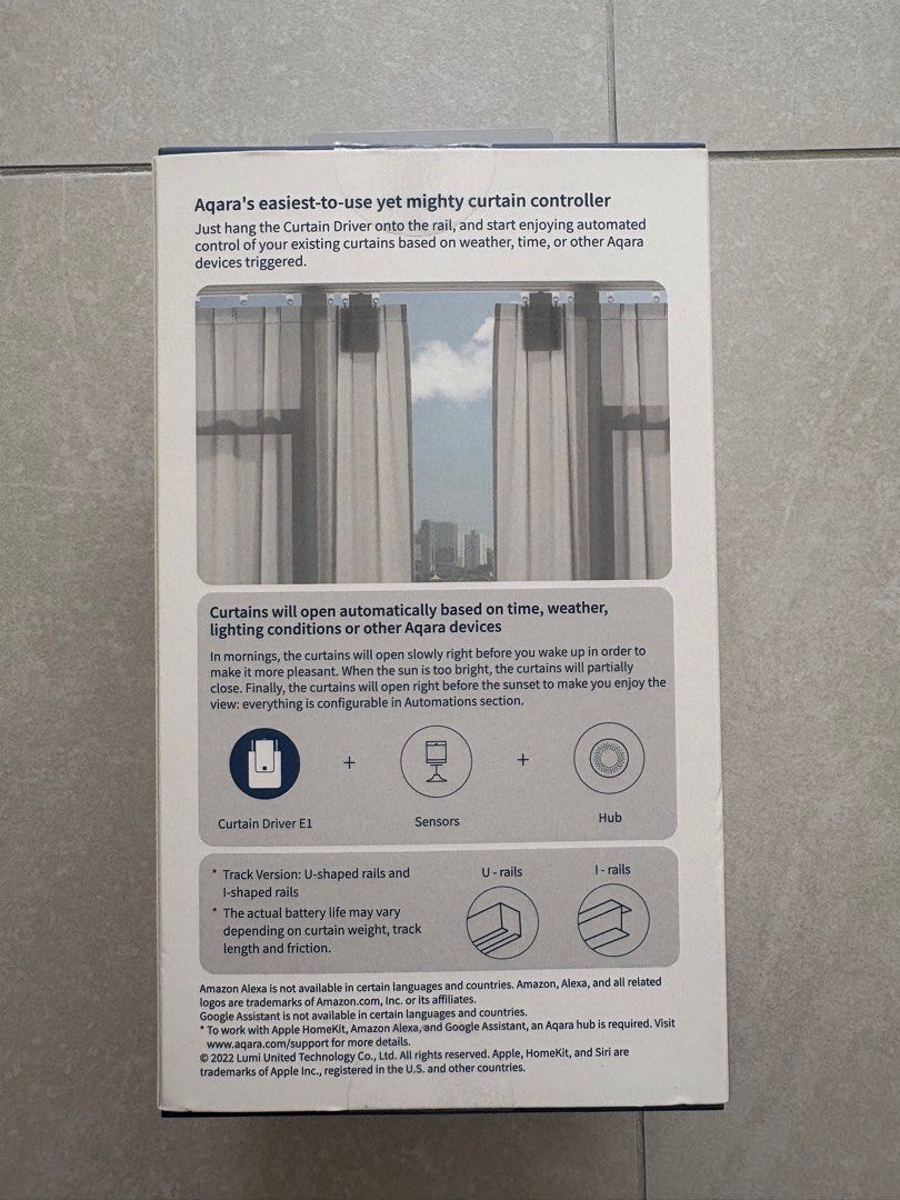 Aqara Curtain Driver E1 - Track Version, TV & Home Appliances, TV ...