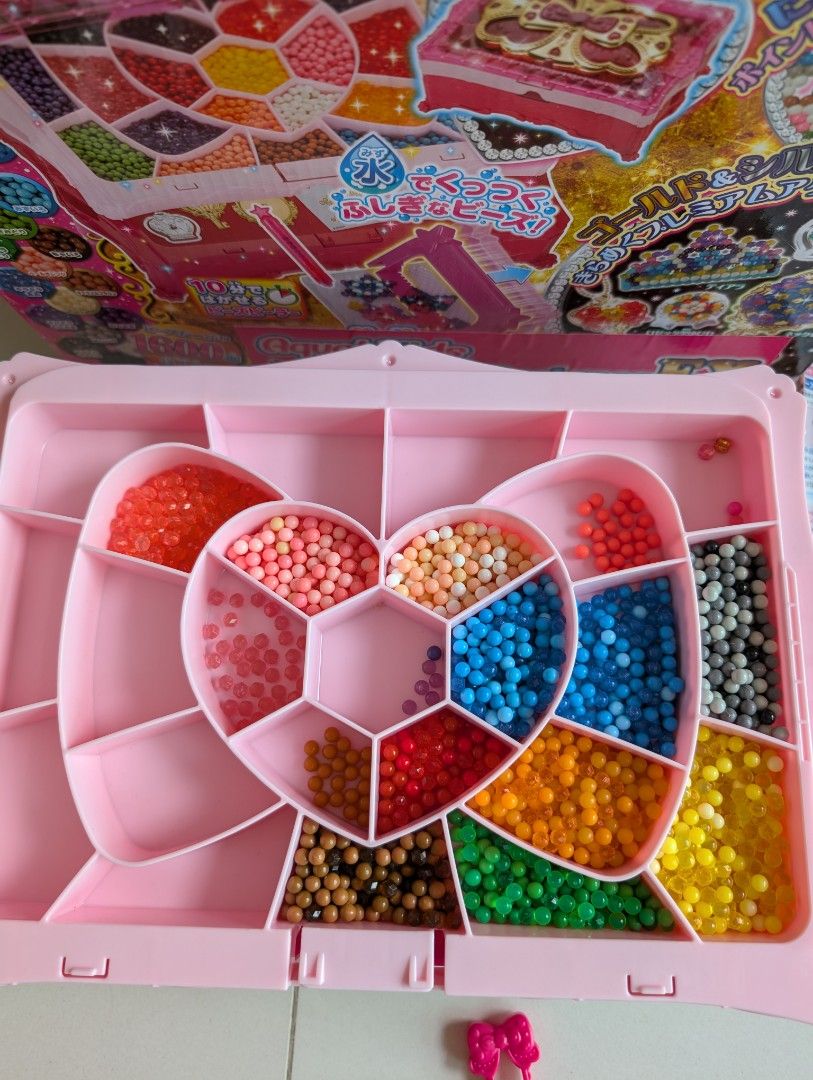 Aquabeads (pink and blue) bundle, Hobbies & Toys, Stationery & Craft ...