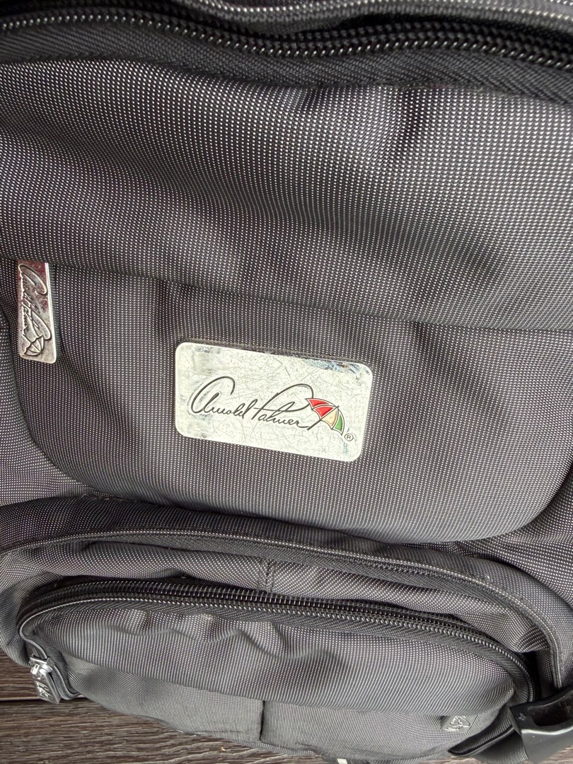 Arnold Palmer Rolling Backpack, Men's Fashion, Bags, Backpacks on Carousell