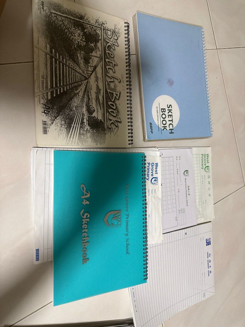 Art Supplies - Layout Pad, Drawing Block, Sketchbook, black Shoe ...