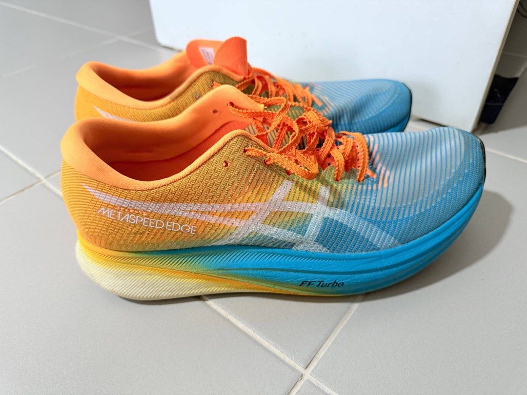 Asics Metaspeed Edge+ Running Shoes - Size US 9.5, Men's Fashion ...