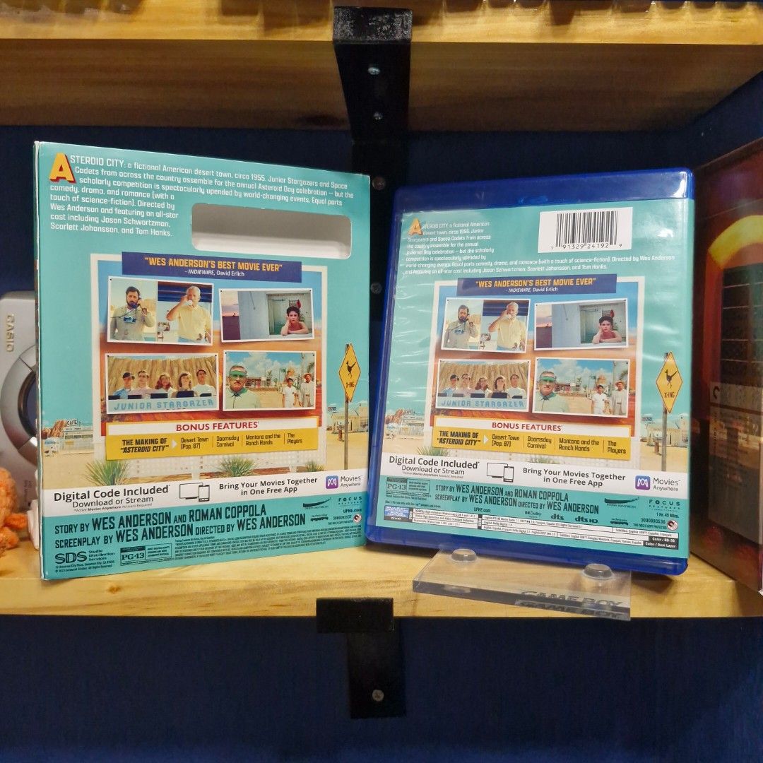 Asteroid City Bluray + DVD Collection Set Wes Anderson Film Movie ...